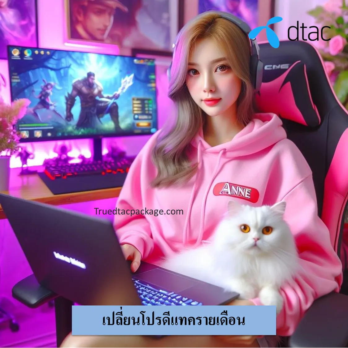 เปลี่ยนโปรดีแทครายเดือน ขั้นตอนการ แบบง่ายๆ ด้วยตัวเอง