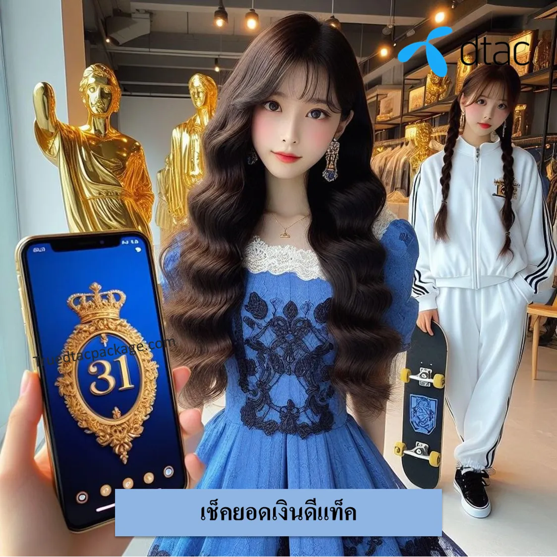 เช็คยอดเงินดีแท็ค จ่ายค่าบริการ Dtac แบบง่ายๆด้วยตัวเอง