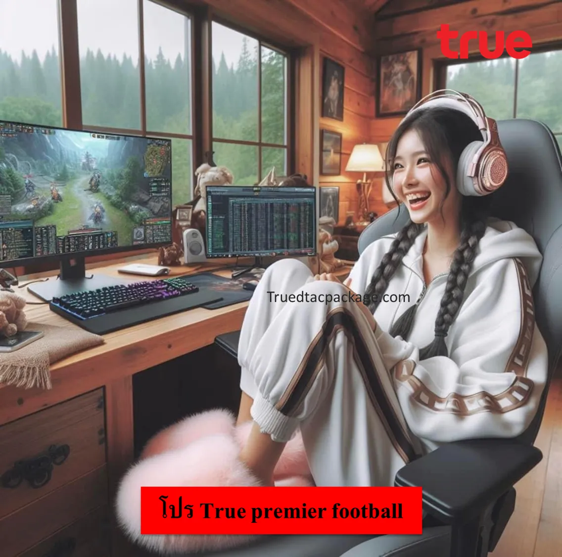 True premier football สมัครแพ็กเกจราคาพิเศษ ลุ้นดูทรูพรีเมียร์ลีกฟรี